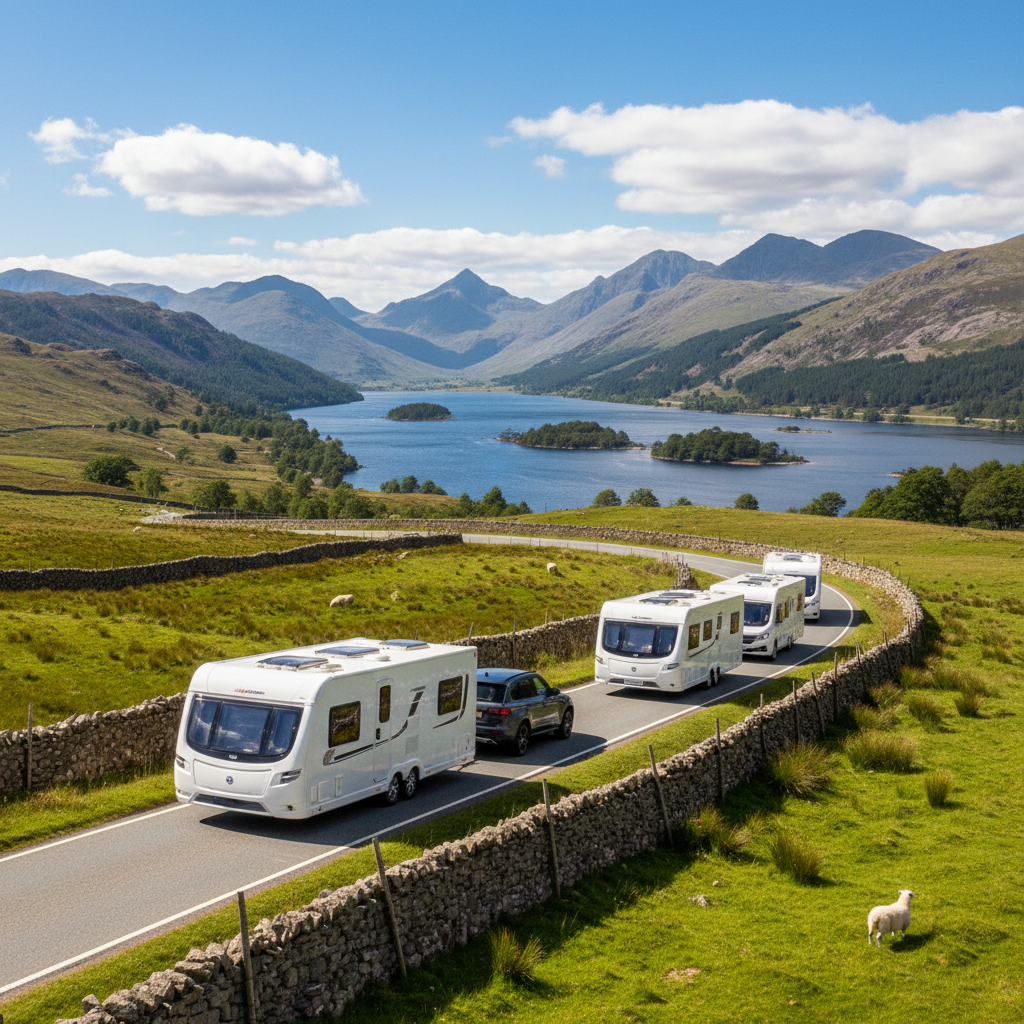 Best Caravan Sites in the Lake District for Large Outfits