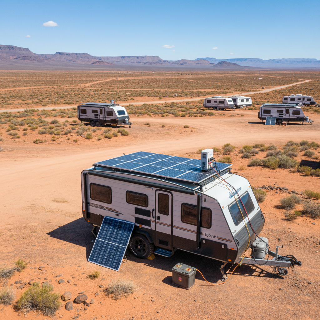 Upgrading Your Caravan Solar Panels for Off-Grid Touring
